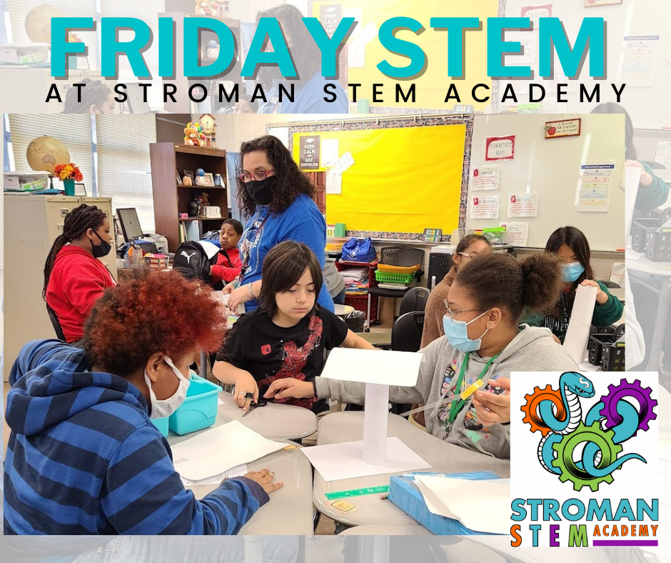 Stroman STEM Academy introduces Friday STEM Day | Victoria Public Schools