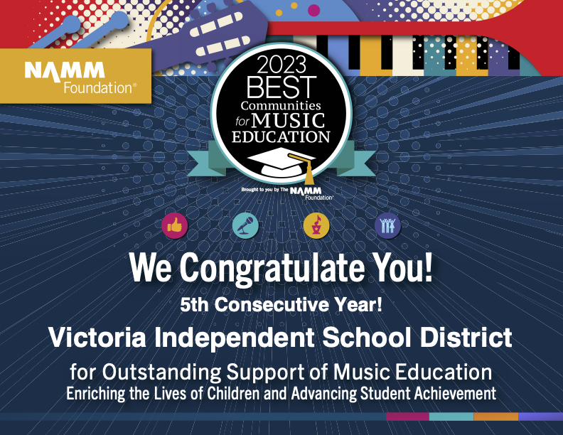 VISD Receives Fifth Consecutive "Best Communities for Music Education ...