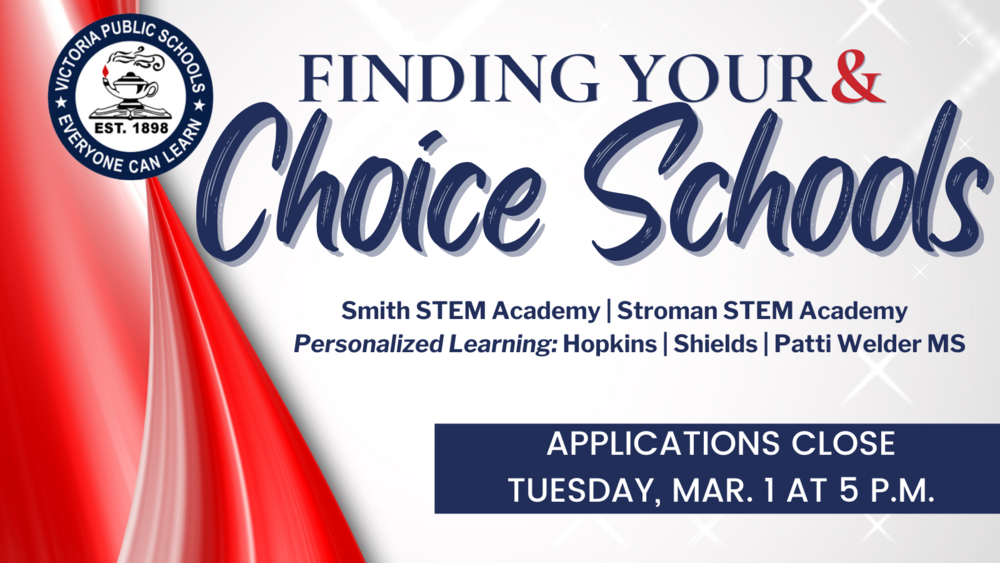 VISD’s Choice School enrollment opening soon | Victoria Independent ...